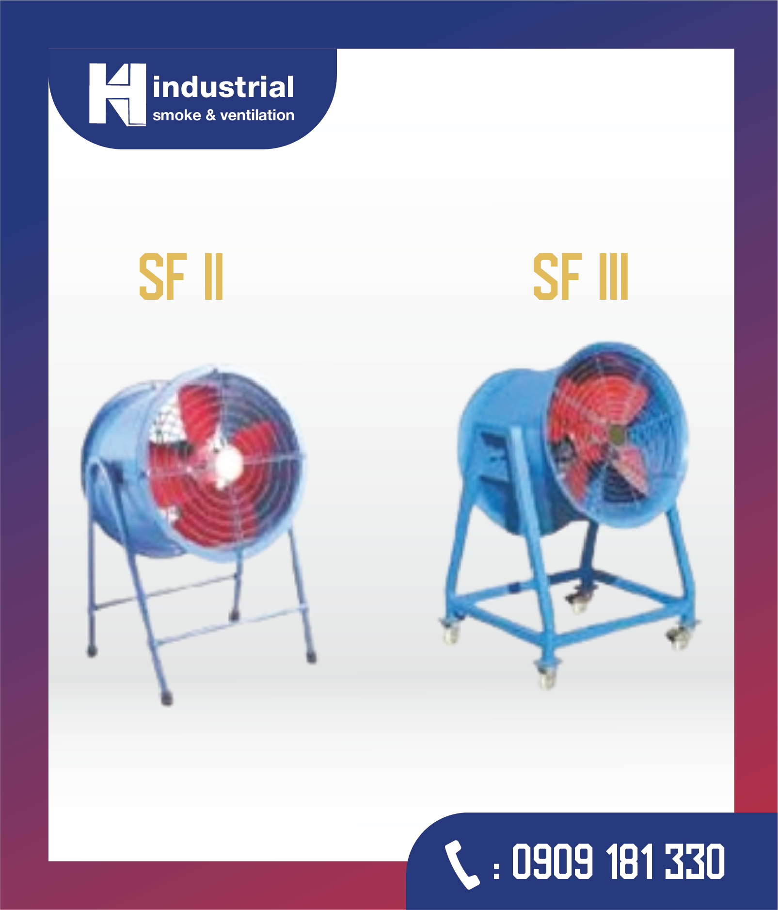 SF(G) Quạt hướng trục lắp ống - Công Ty TNHH Công Nghiệp Khoa Hân